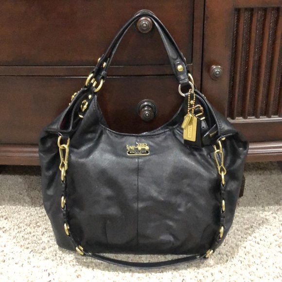 Coach | Bags | Coach Madison Large Leather Shoulder Bag | Poshmark